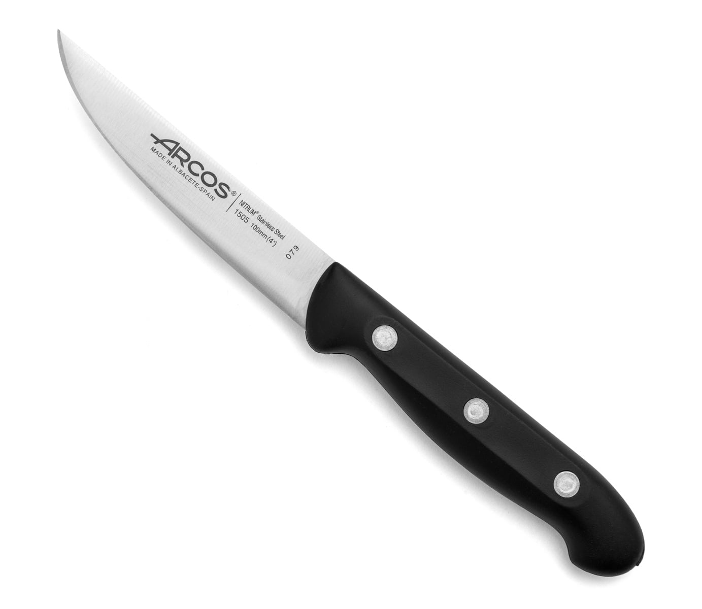 ARCOS Vegatable Knife 4 Inch Stainless Steel. Professional Kitchen ...