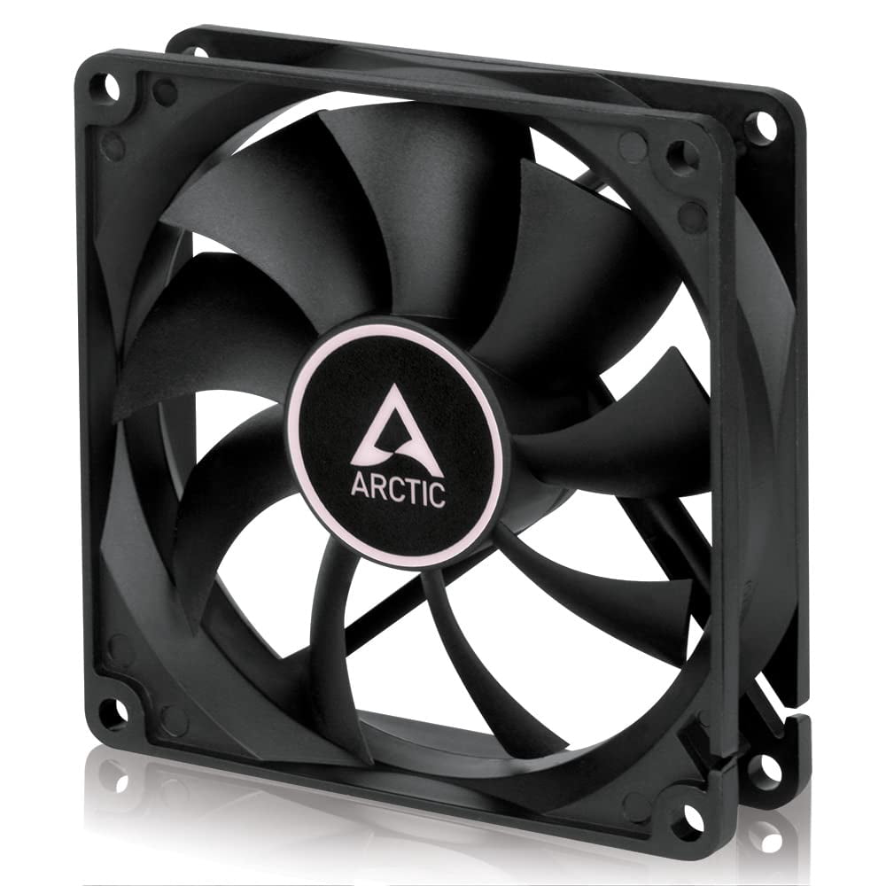 ARCTIC F9 PWM - 92 mm PWM Fan, Silent CPU, PWM Technology Control, Push ...