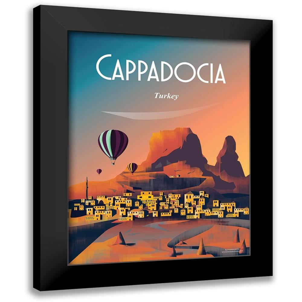 ARCTIC FRAME 15x18 Black Modern Framed Museum Art Print Titled ...