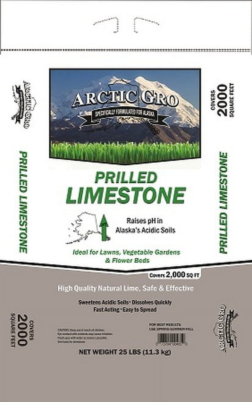 Arctic Gro Prilled Limestone Fertilizer, 25 lbs - Walmart.com
