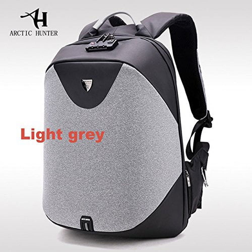 ARCTIC HUNTER Anti-theft Business Backpack, Waterproof with USB Port ...