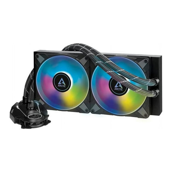 iBUYPOWER AW4 240mm ARGB Liquid Cooler - Black, Computer RGB Water ...