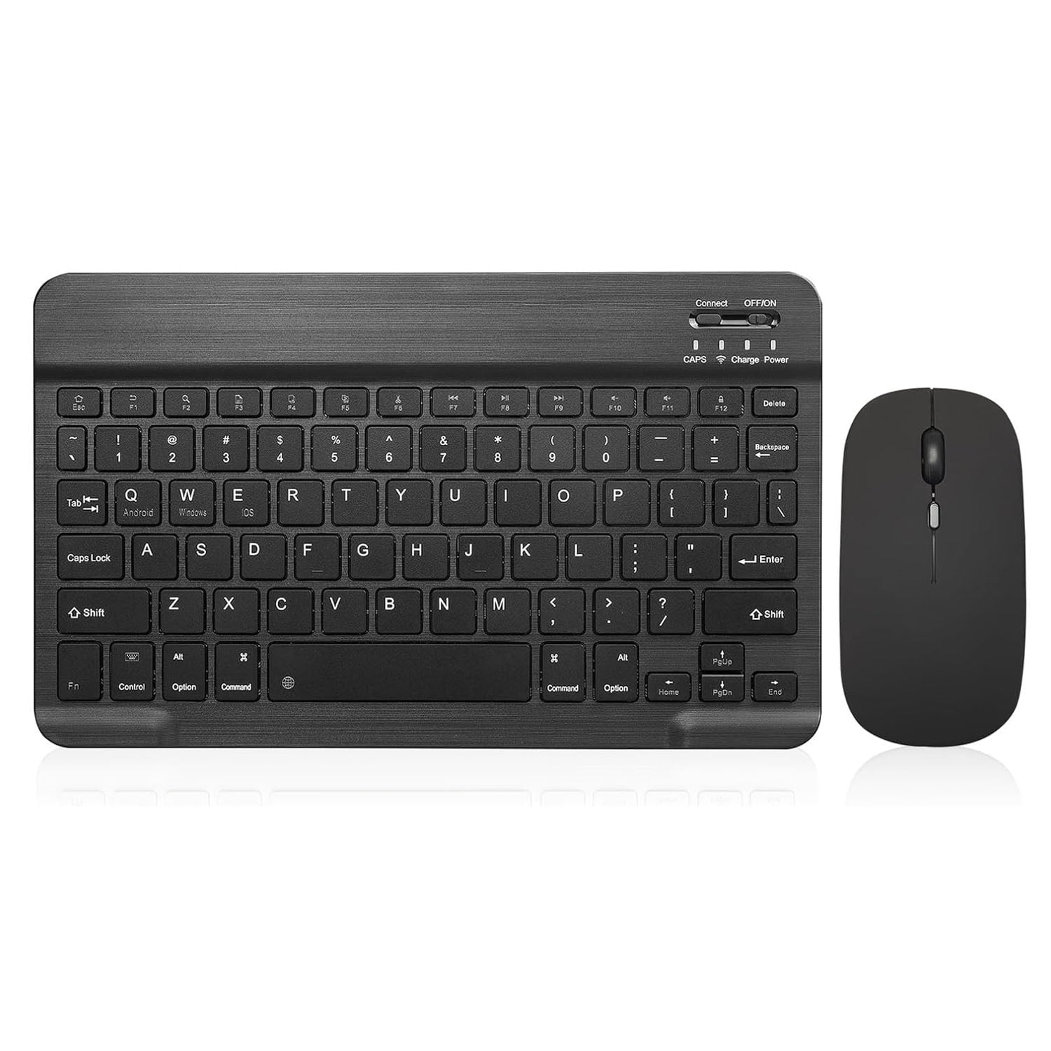 Arcticice 10 Wireless Keyboard And Mouse Combo Ultra Slim 78 Keys Bluetooth Keyboard For