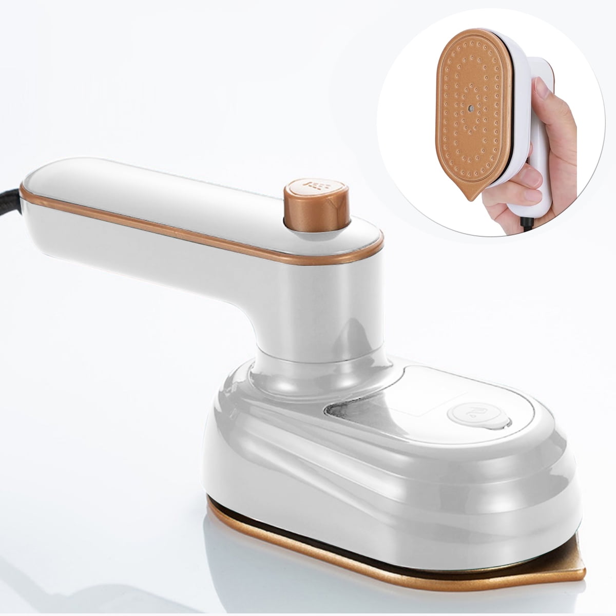 Arctic Ice Handheld Garment Steamer, 970W, Wet Dry Ironing, 180Â ...