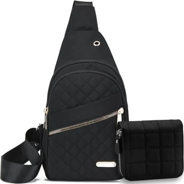 Casual Crossbody Sling Backpack, Black Panther Shoulder Daypack ...