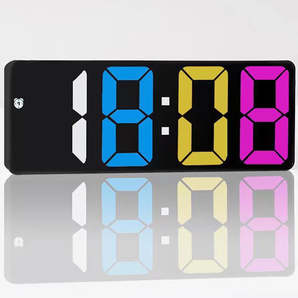 ARCTICICE LED Digital Clock with 5 Setting Modes, USB & Battery Powered ...