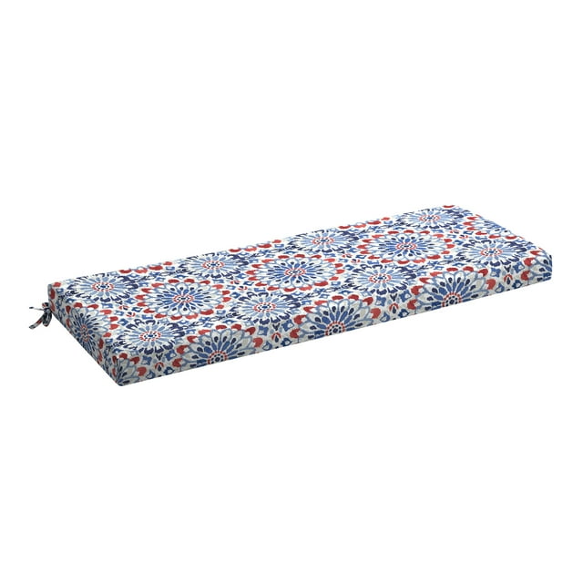 ARDEN Foam Outdoor Bench Cushion, 48 x 18, made with ProFoam, Rain ...