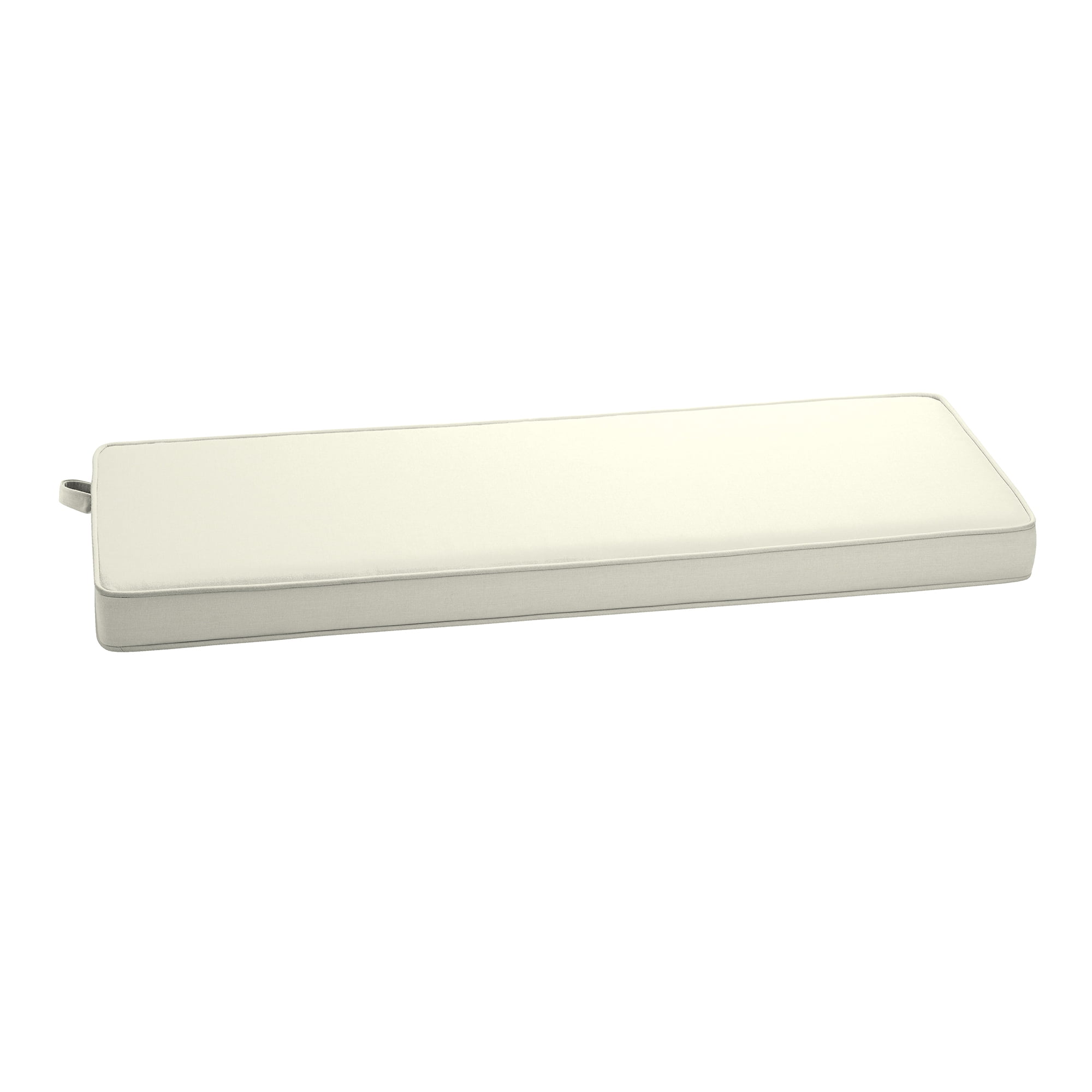 ARDEN Foam Outdoor Double Welted Bench Cushion, 48 x 18, made with ...