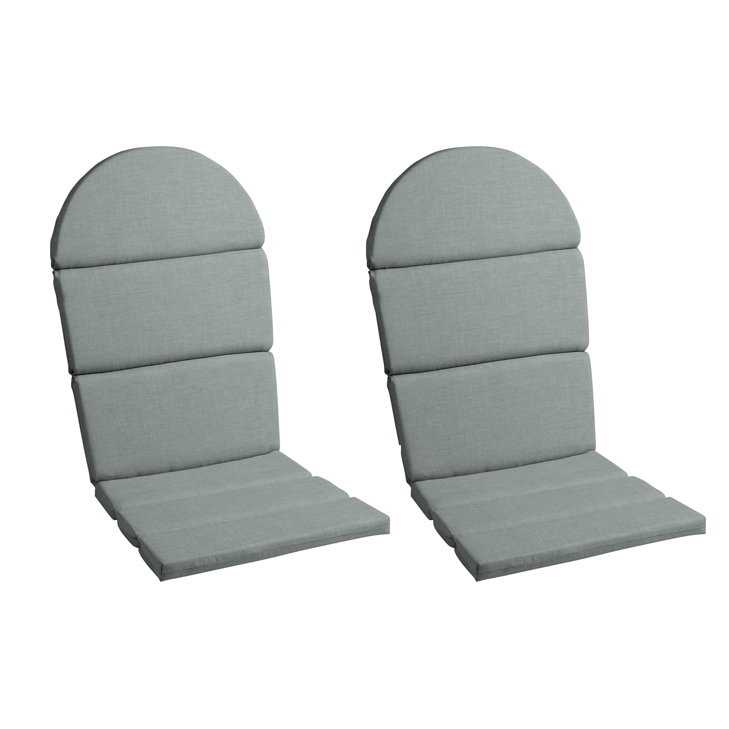 ARDEN Outdoor Foam Adirondack Cushion, Set of 2, 21.5 x 19, Water ...