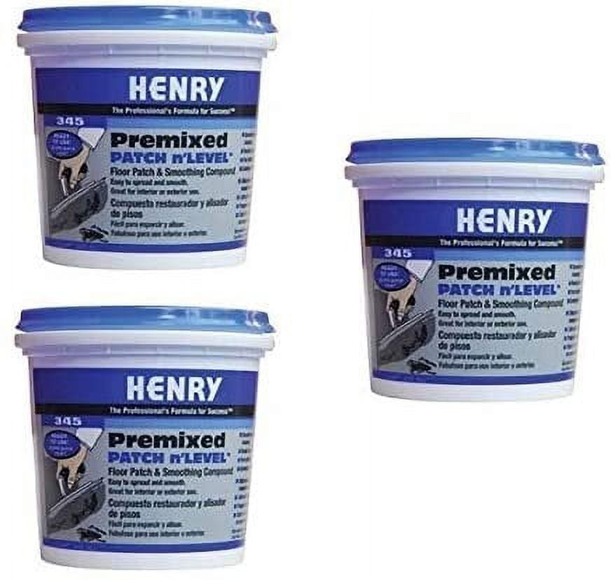 ARDEX Henry, WW Company 12063 Pre-Mixed Floor Patch, 1 Quart hr k - Walmart.com