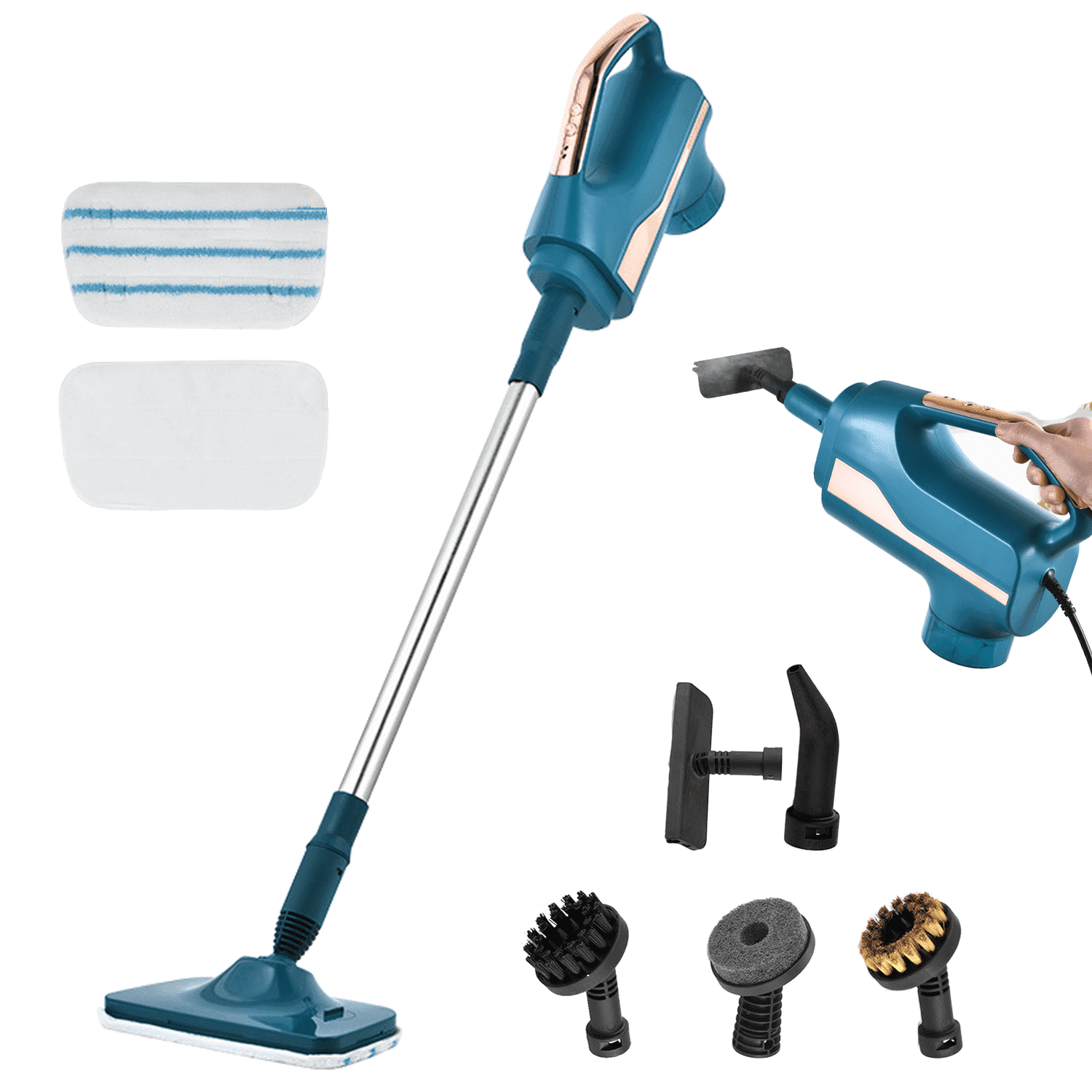 ARDIKAMA Steam Mops for Floor Cleaning 266ºF High Temperature-Handheld ...