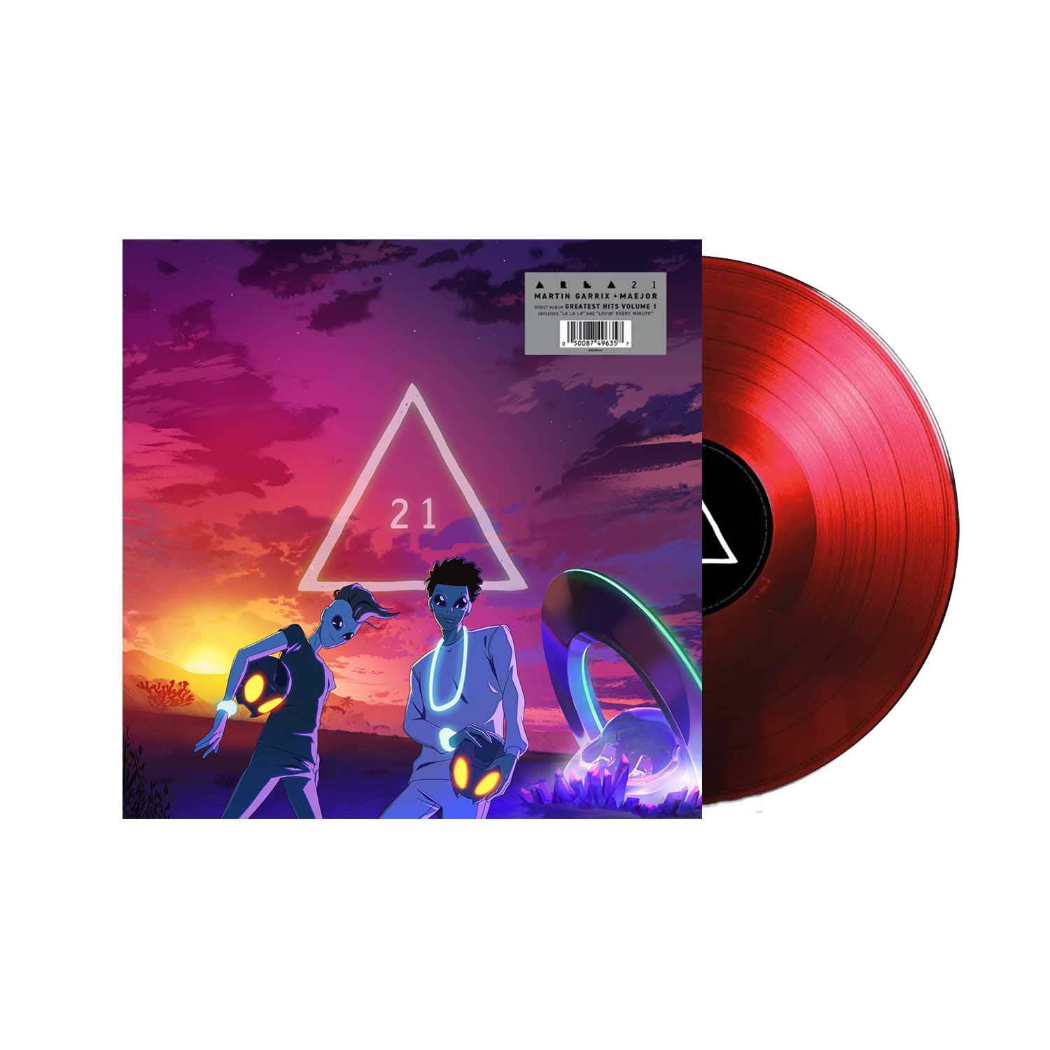 AREA21 - Greatest Hits Vol. 1 Exclusive Red Color Vinyl LP - Walmart.com