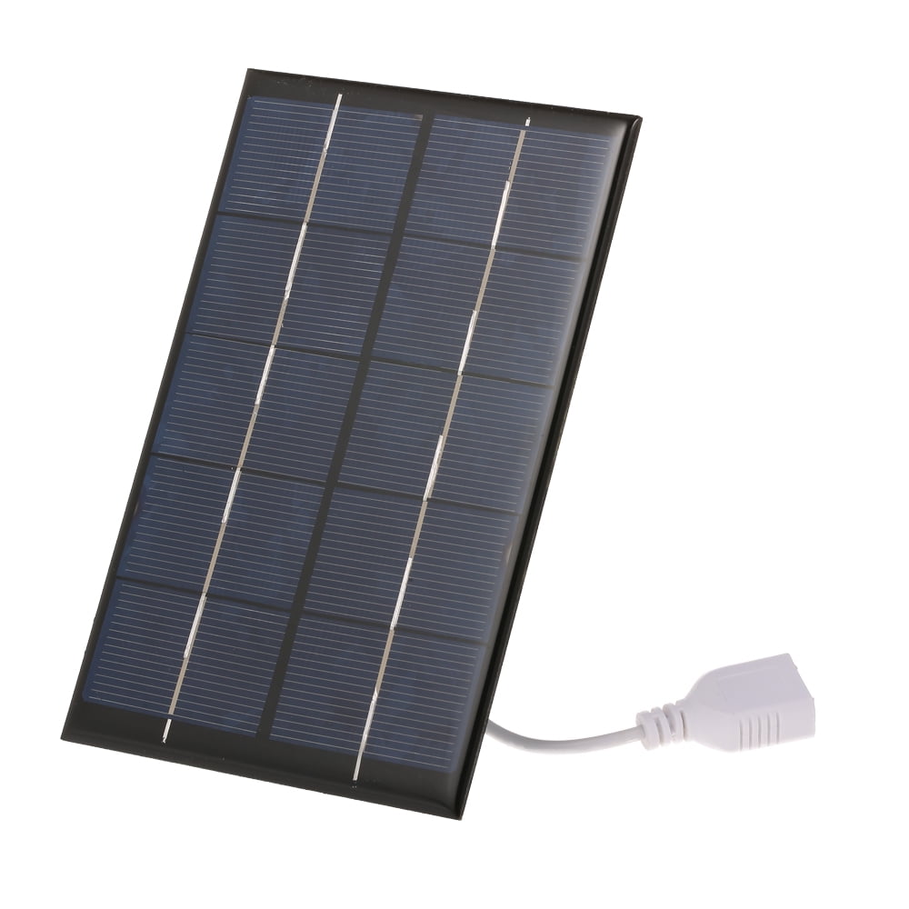 AREALER 2W/5V Portable Solar With USB Port Monocrystalline silicon ...