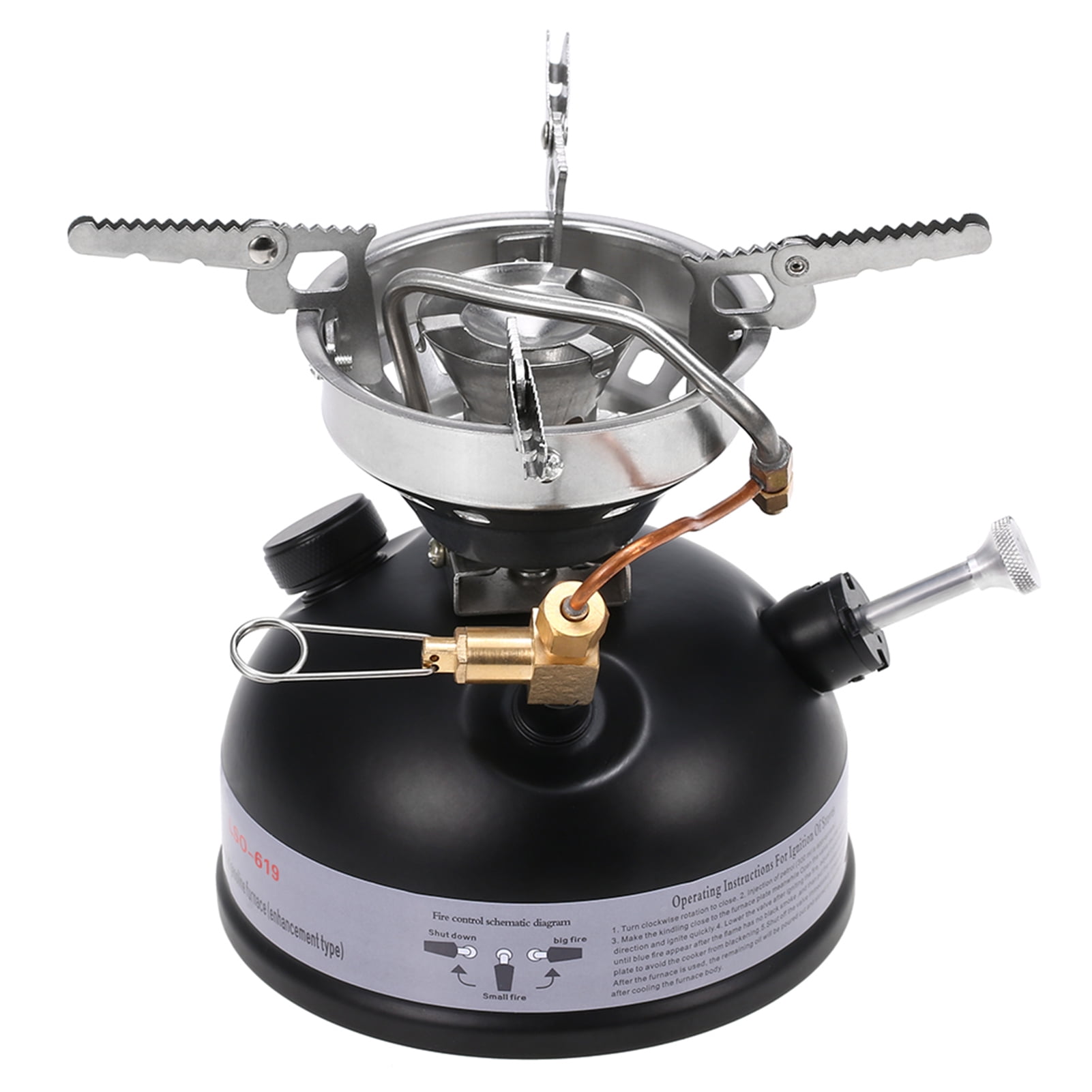 AREALER Portable Camping Gasoline Stove Liquid Fuel Alcohol Diesel Oil ...