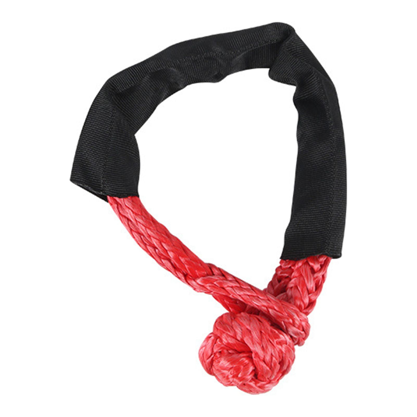 AREALER Synthetic Soft Shackle, Soft Shackle Recovery Rope with Sleeves ...