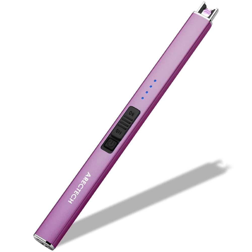 ARECTECH Lightweight Windproof Electric Lighter, USB Rechargeable ...