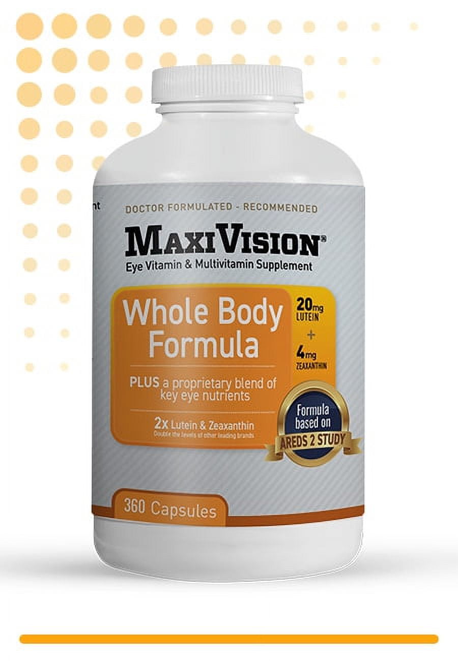 AREDS2 Maxivision® Whole Body Formula (360-Caps) | MedOp Eye ...