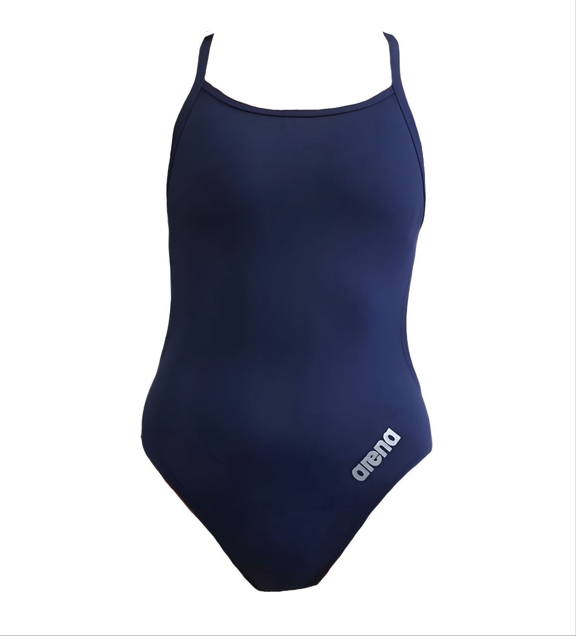 ARENA Women's Mast High Daily Swimwear One Piece Swimsuit, Blue, 30 ...