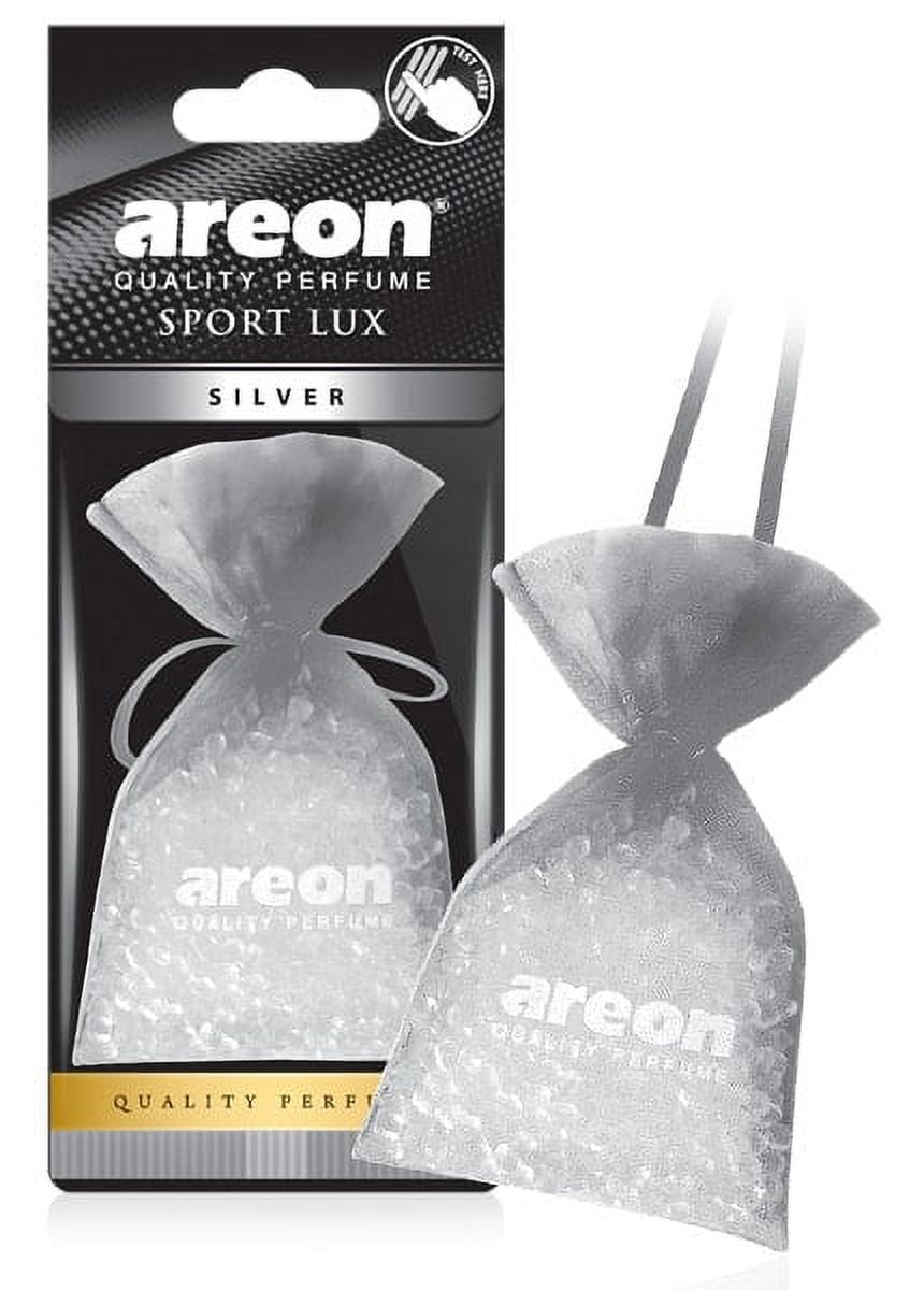 AREON Pearls I Car & Home Air Freshener I Quality Perfume I SILVER ...