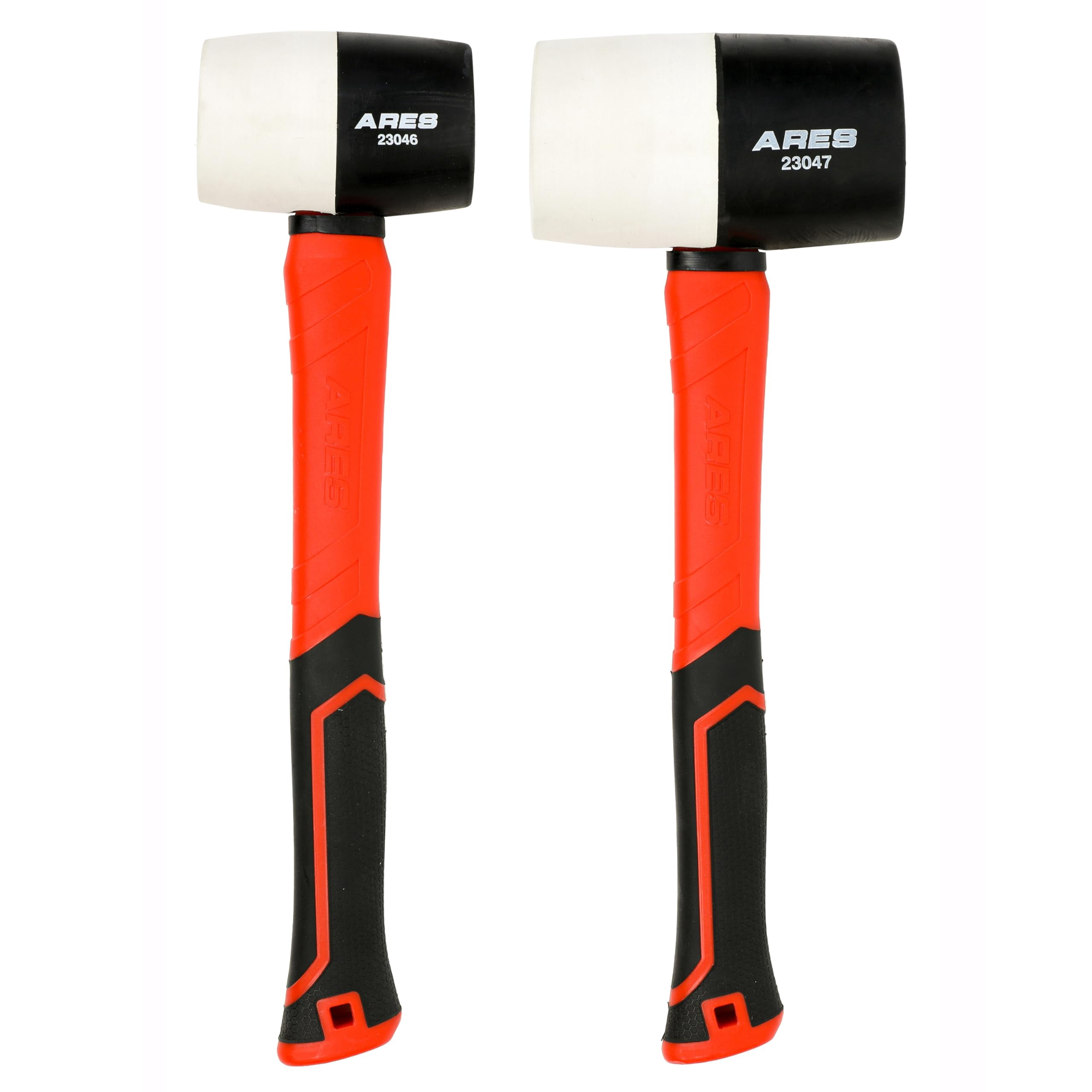 ARES 23059 – 2-Piece Fiberglass Handle Double Faced Soft Mallet Set ...