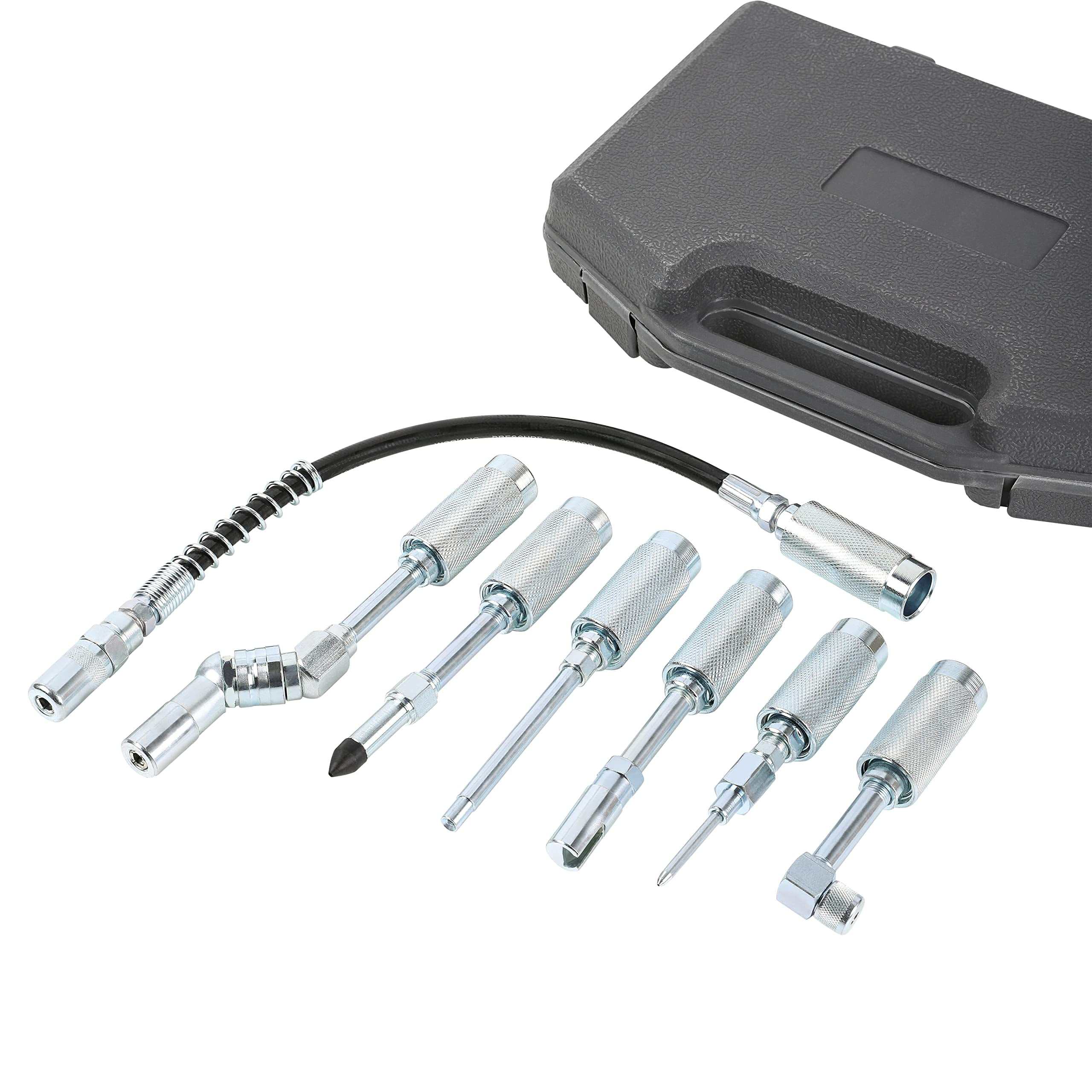 ARES 54011-7-Piece Grease Gun Accessory Set - Universal Design for All ...