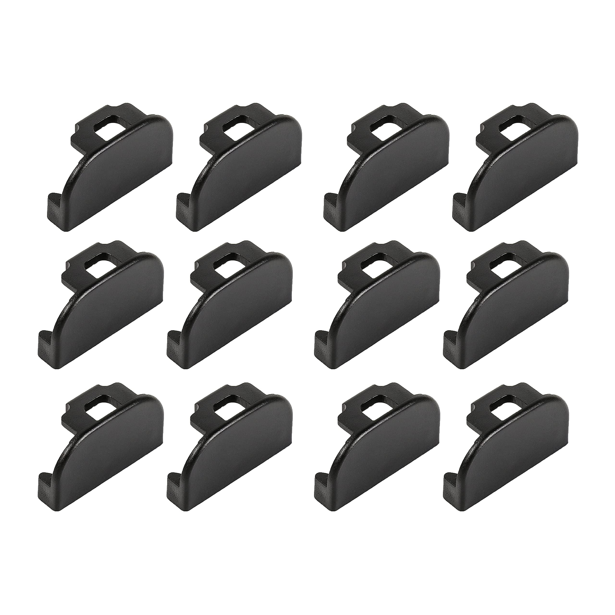 ARES 60060-12-Piece Locking Socket Rail End Cap Set - Replacement ...
