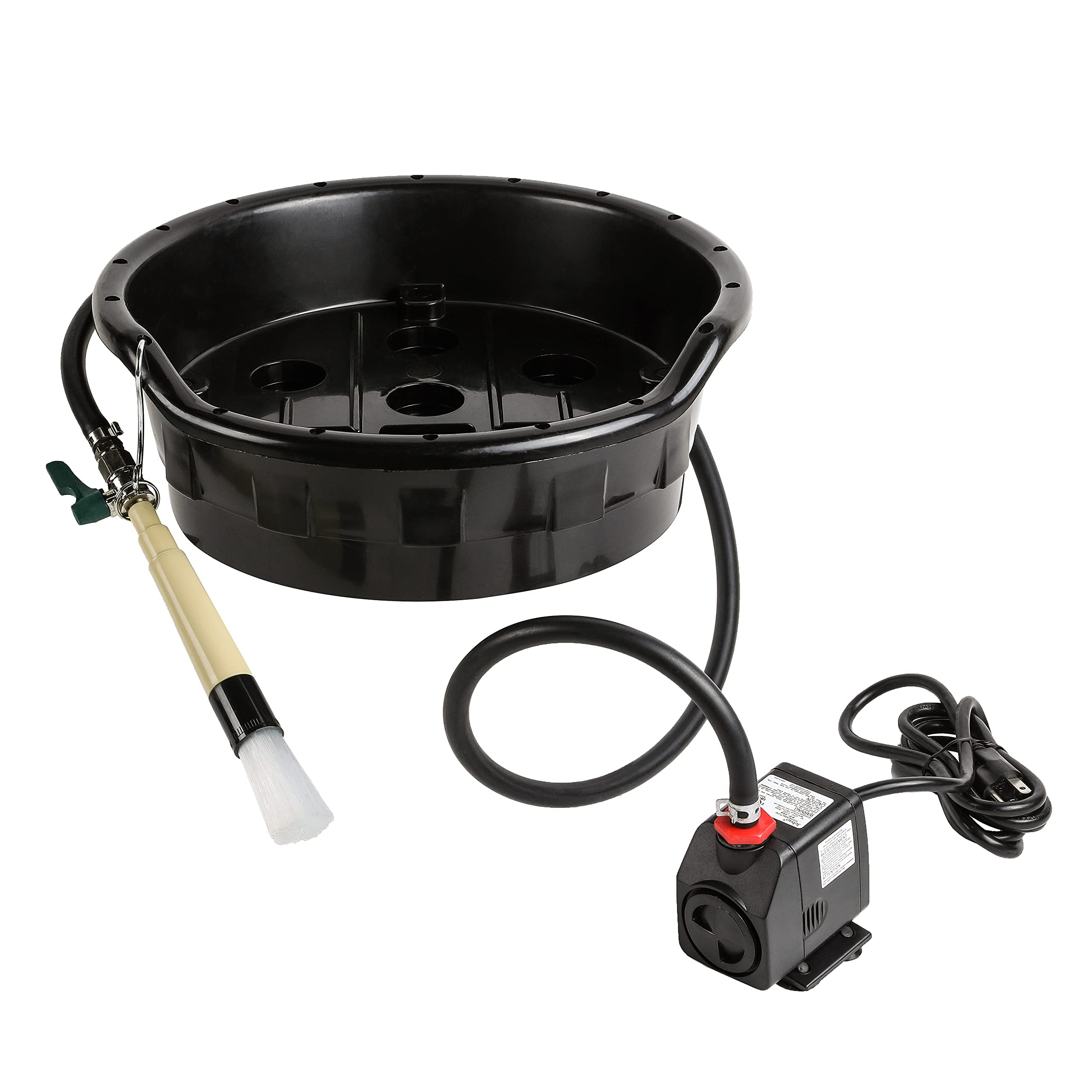 ARES 68001 - Portable Parts Washer with Flow Control Valve - Bucket Top ...