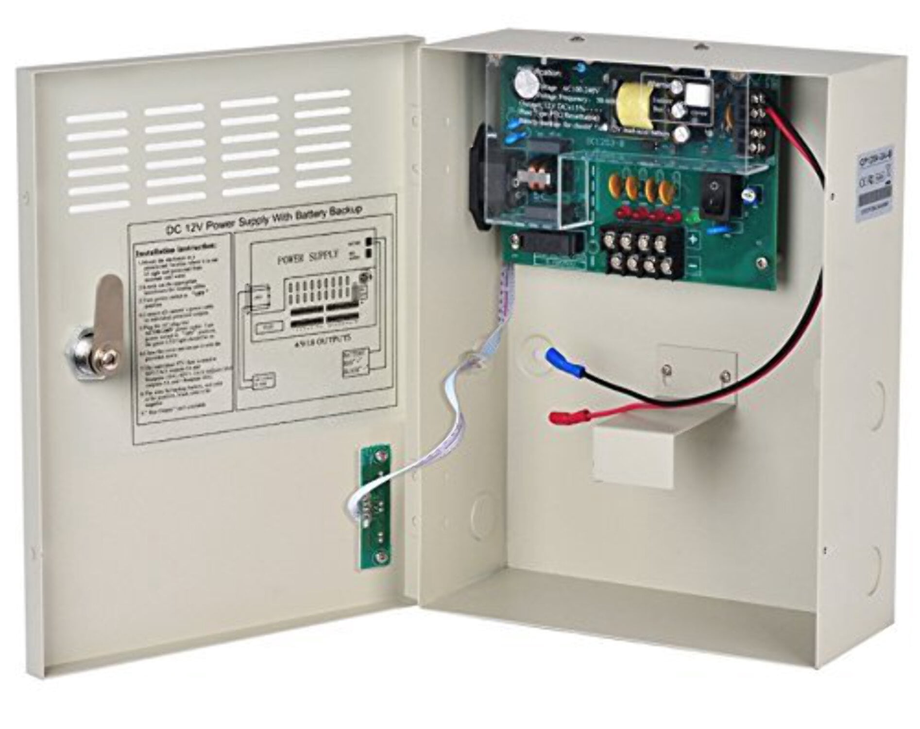 ARES Back Up/UPS CCTV/LED Power Supply Box - Walmart.com