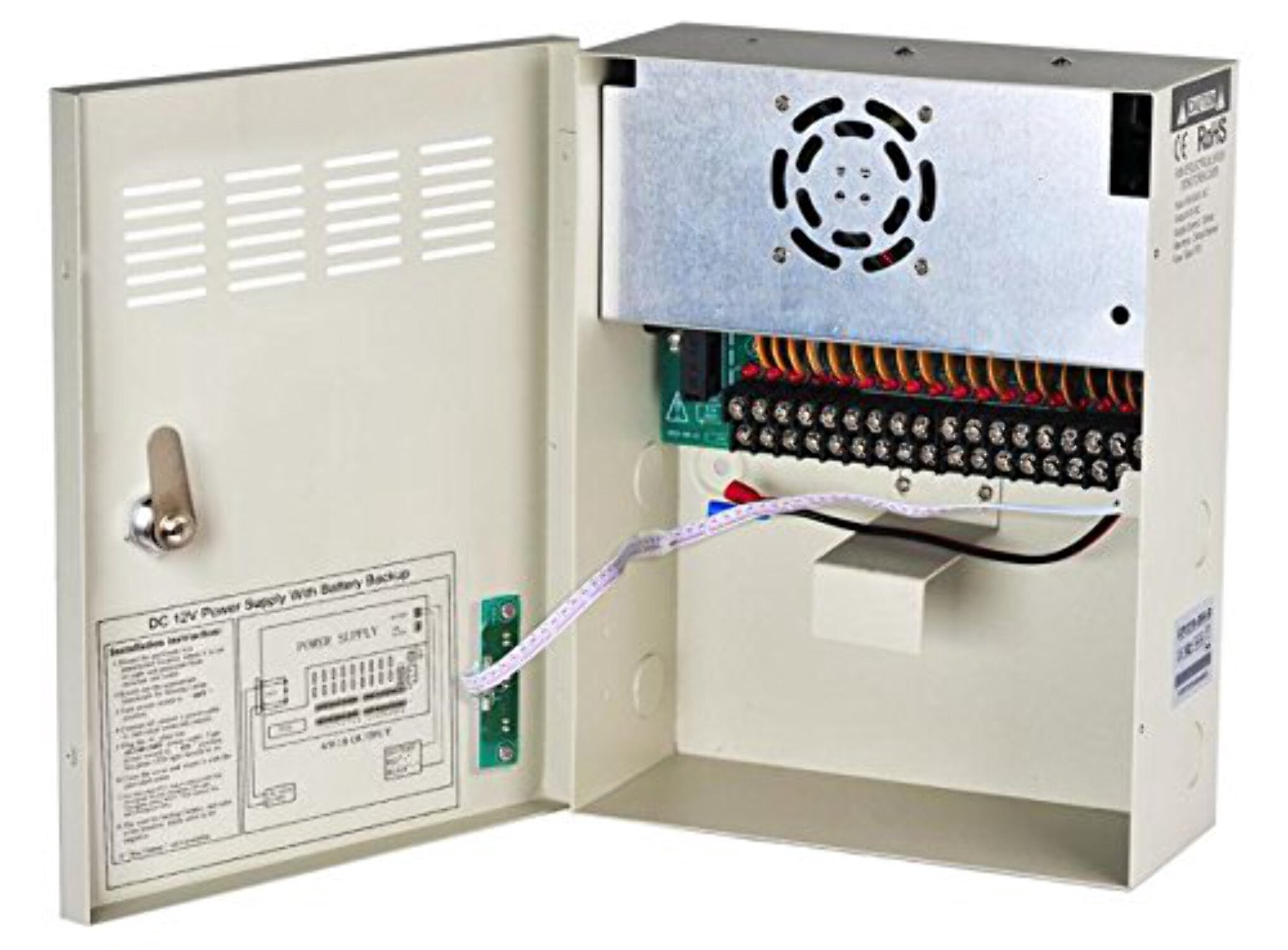 ARES Back Up/UPS CCTV/LED Power Supply Box - Walmart.com