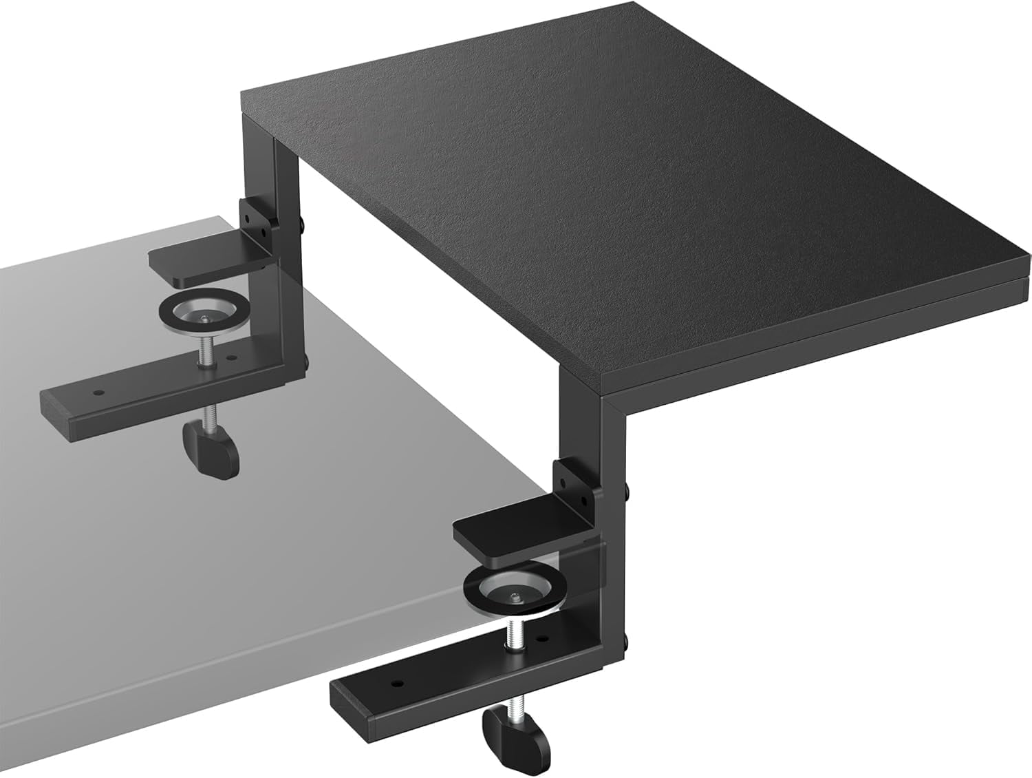 ARES WING Clamp-On Desk Extender & Monitor Shelf – 15" Space Booster ...