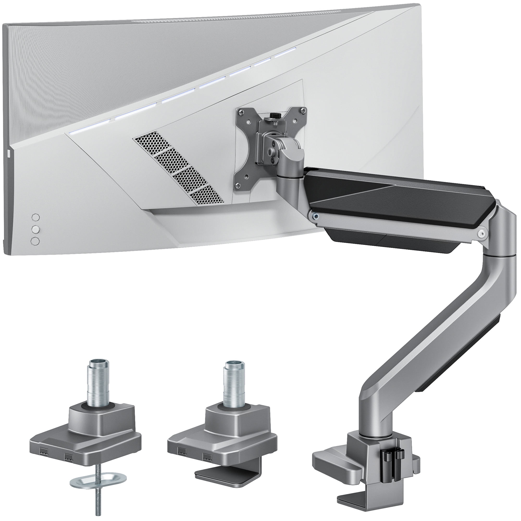 ARES WING Monitor Arm Desk Mount for 17-45 Inch Ultrawide Monitors Holds 44 lbs, Heavy Duty Full ...