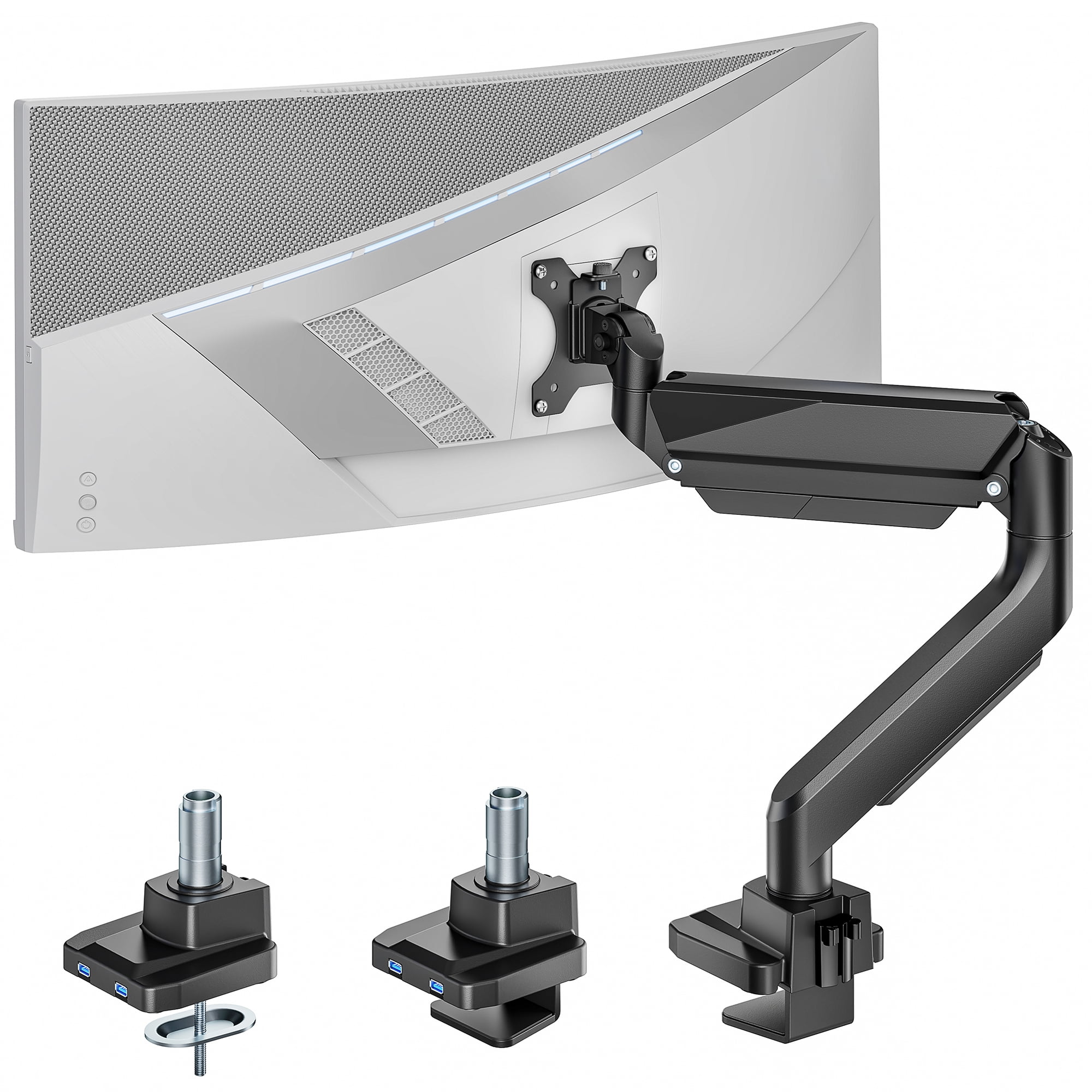 ARES WING Monitor Arm Desk Mount for 17-45 Inch Ultrawide Monitors ...