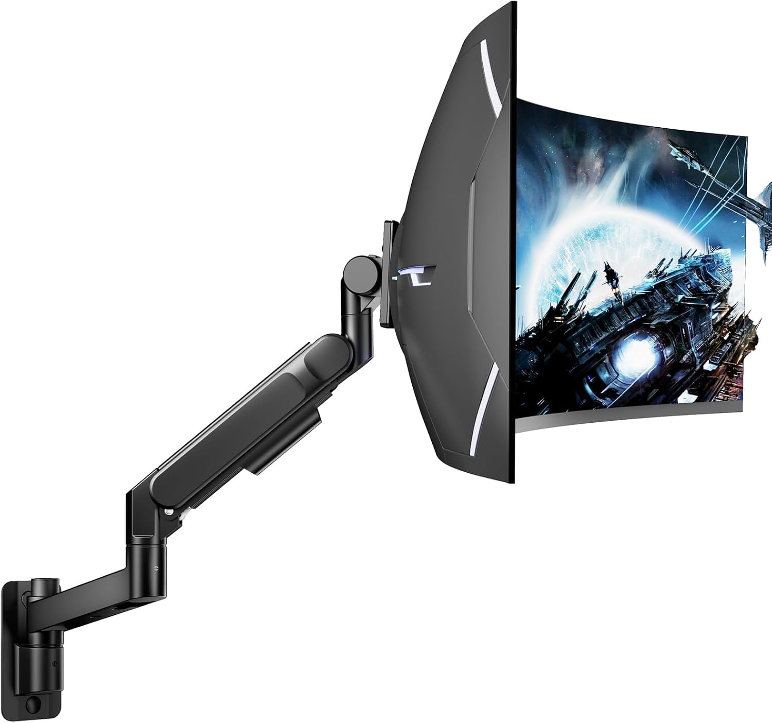 ARES WING Monitor Wall Mount for 24-57 Inch Ultrawide Gaming Screens ...
