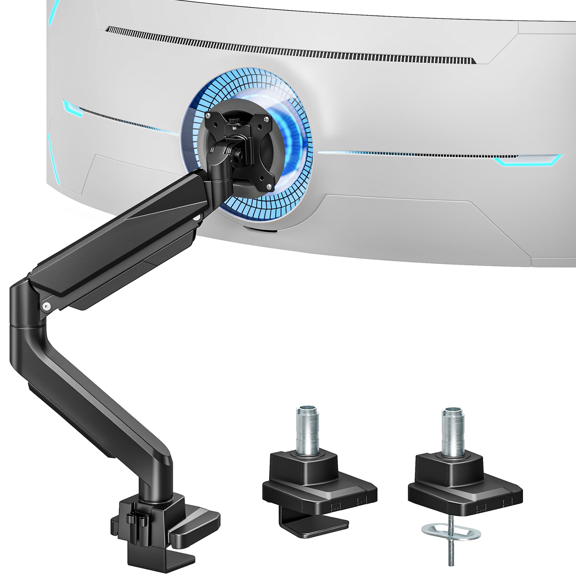 ARES WING Ultrawide Monitor Arm, Heavy Duty Single Monitor Mount for 13 ...