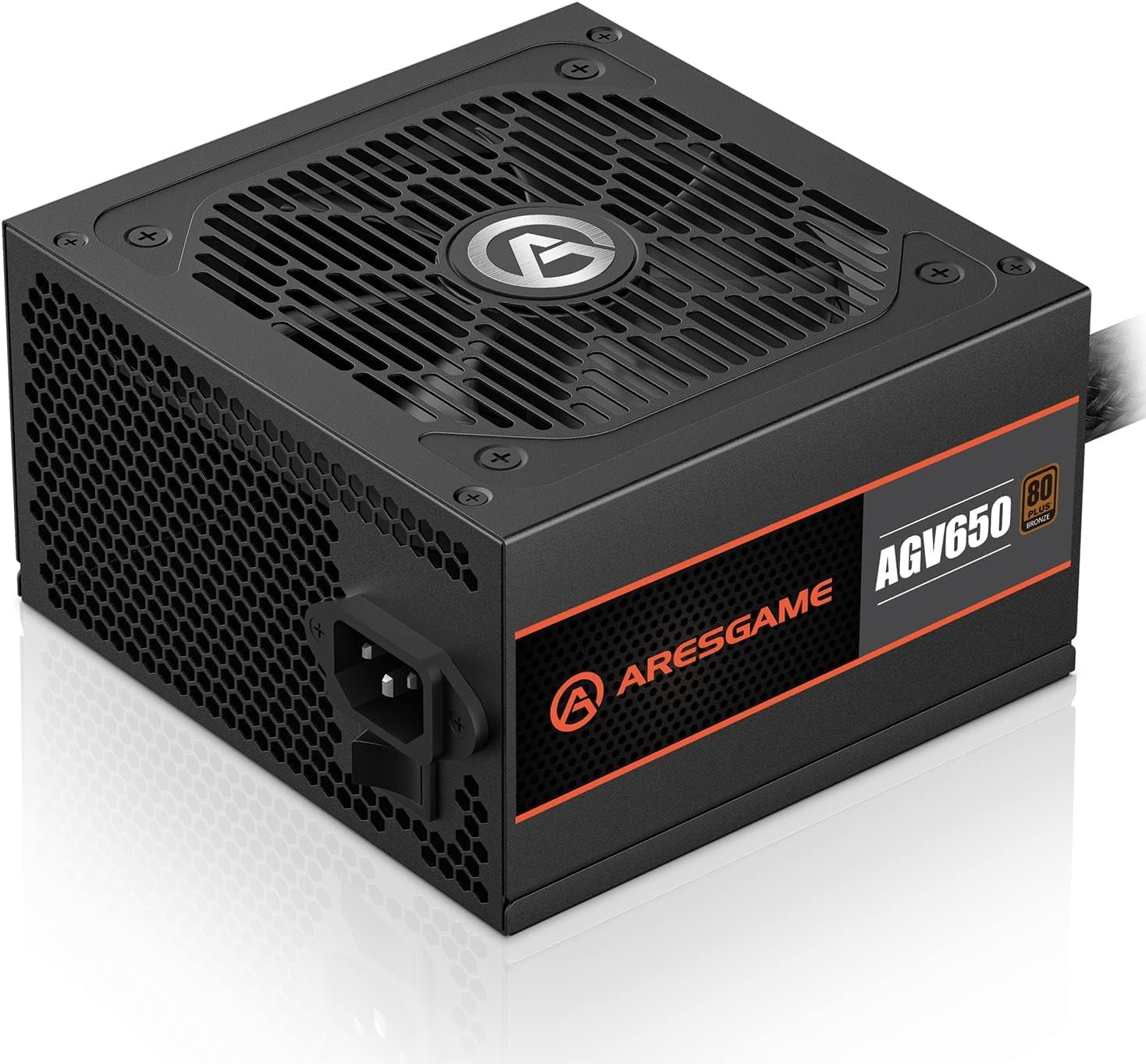 ARESGAME Power Supply 650W, SSF20 80 Plus Bronze Certified, Non Modular ...