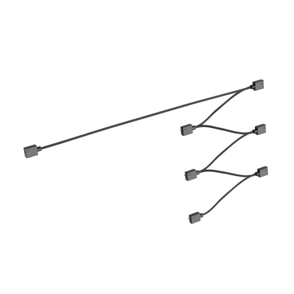 ARGB 1 To 3 Cable 3PIN Sync Support Cable for PC Builds Setups ...