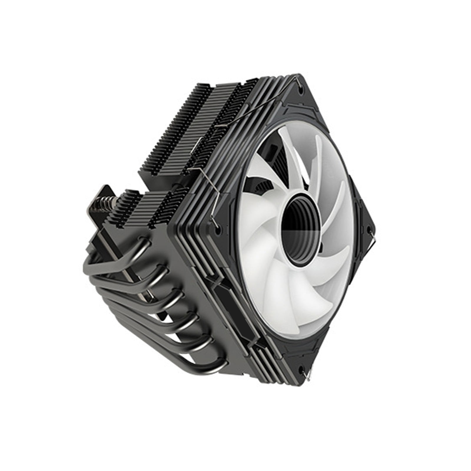 ARGB 12cm Fan Equipped Down Flows 6Heat Pipe CPU Air Coolers Fan for ...