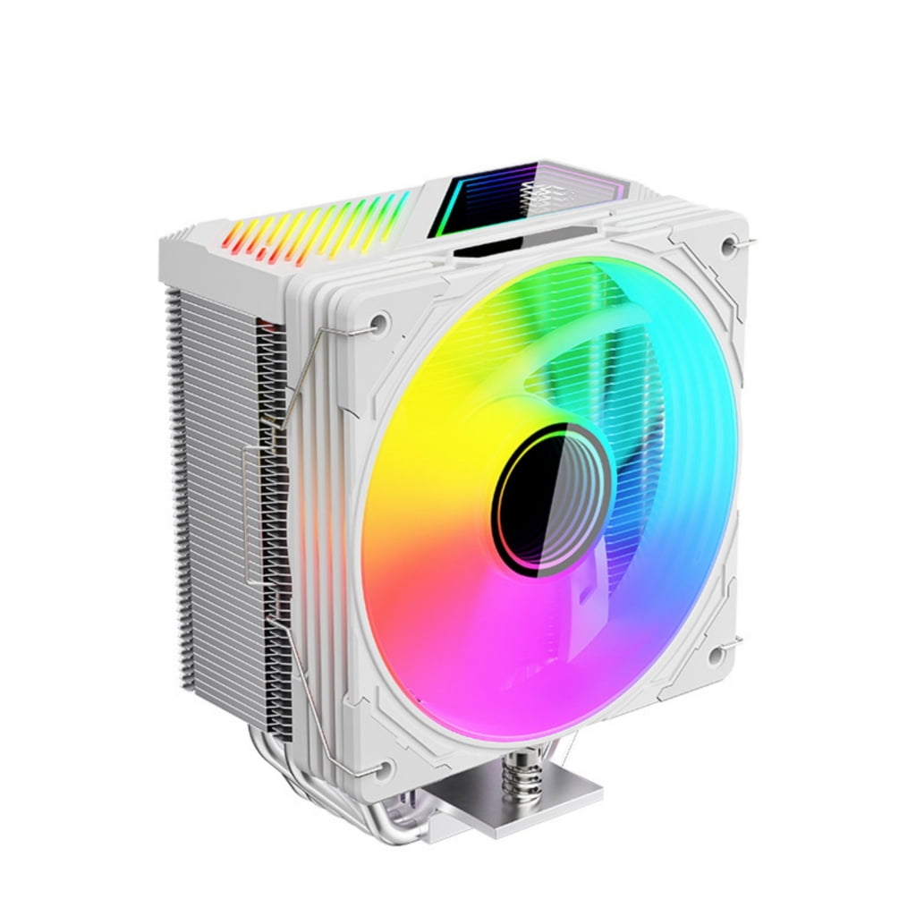 ARGB CPU Coolers 6 Heat Pipe 1800RPM Speed Radiators Quiet Cooling Fan ...