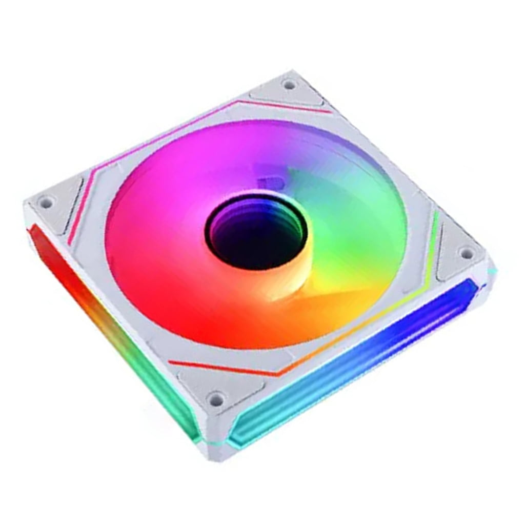 ARGB Computer Chassis Cooling Fan 12cm PWM Cooling Radiator for Desktop ...