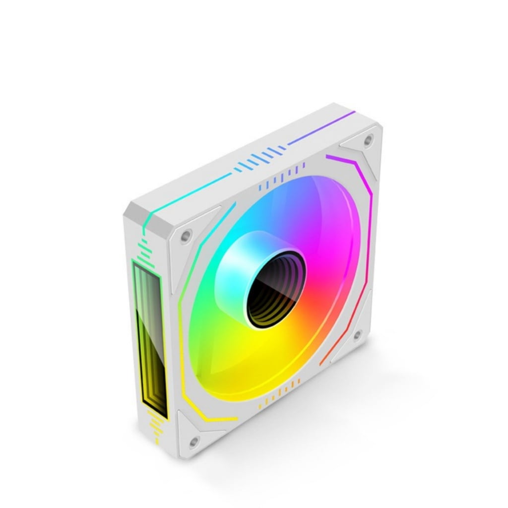 ARGB LED 120mm 5V 3Pin PC Fan with Infinitys Mirror Effect, Quiet High ...