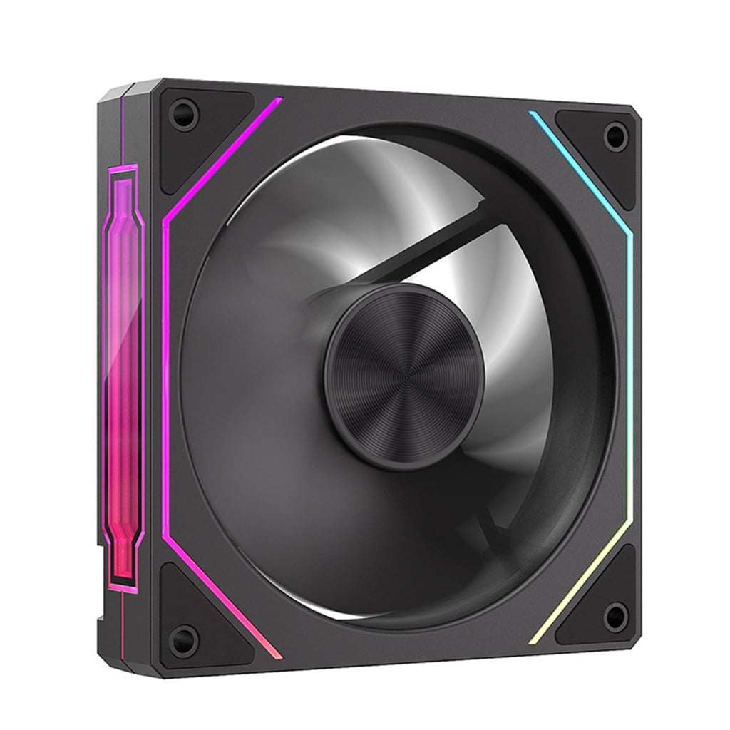 ARGB PC Case Fan With Mirror Side Illuminating CPU Fan 800-1600RPM ...