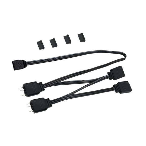 ARGB Splitter Cable 5V 1 Female to 4 Male 3 Pin ARGB Extension Cable ...