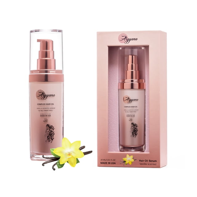 Argyana Hair Oil Serum, Vanilla Scented, Anti-Frizz, Nourish, Hydrate ...