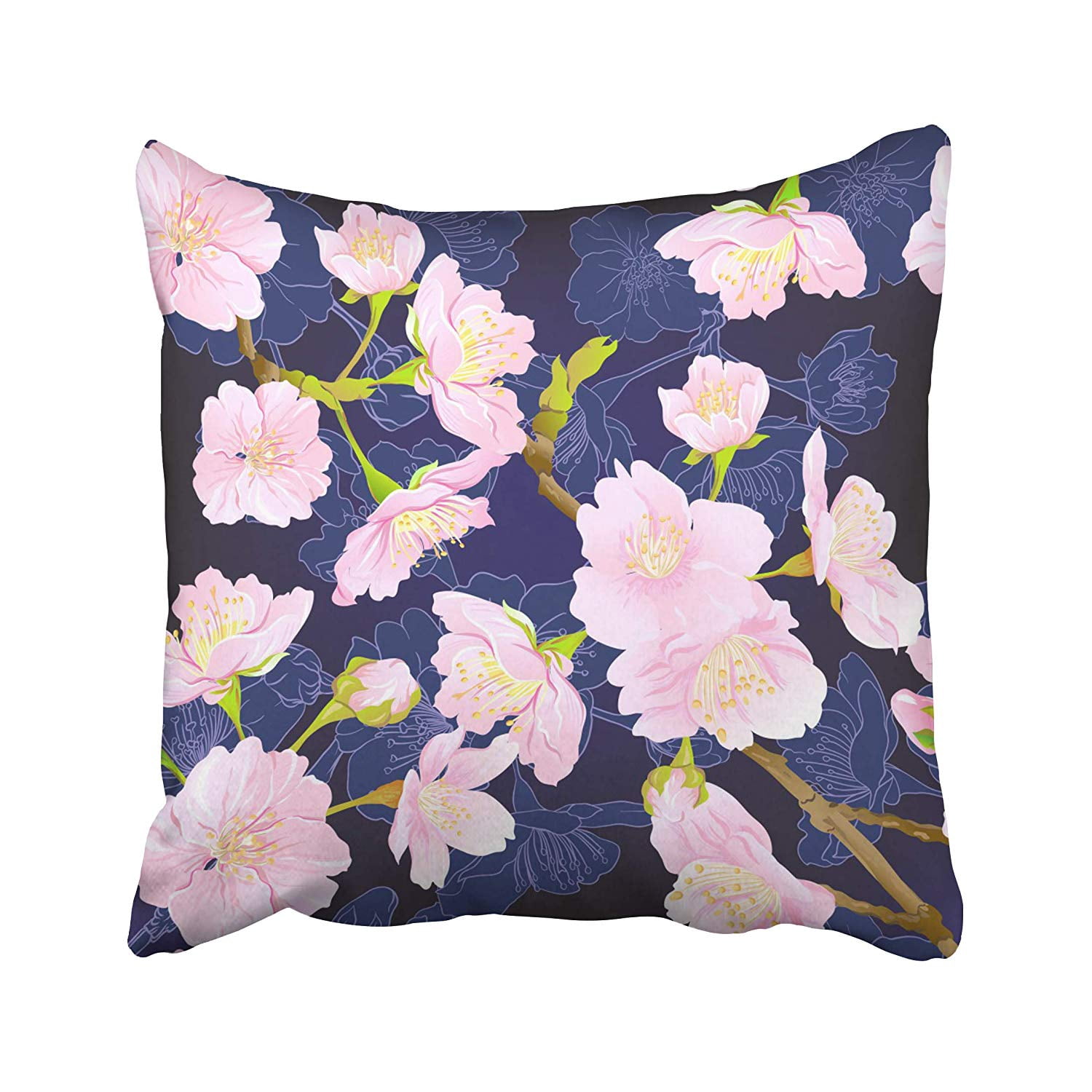 ARHOME Blooming Cherry Japanese Sakura in Rose Pink Colors Stock Dark ...