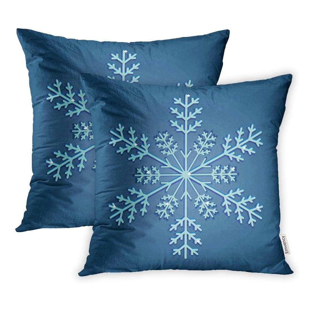 ARHOME Snowflakes on Blue Winter Compositions Premises Time Holiday ...