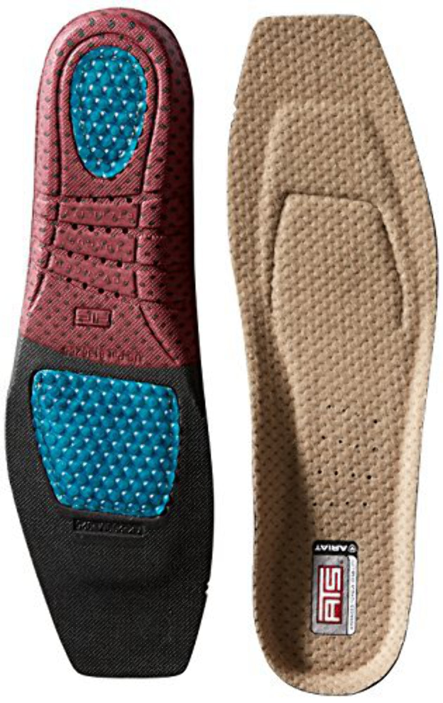 Ariat® Men's ATS Wide Square Toe Footbed Shoe Insoles 10008009 ...