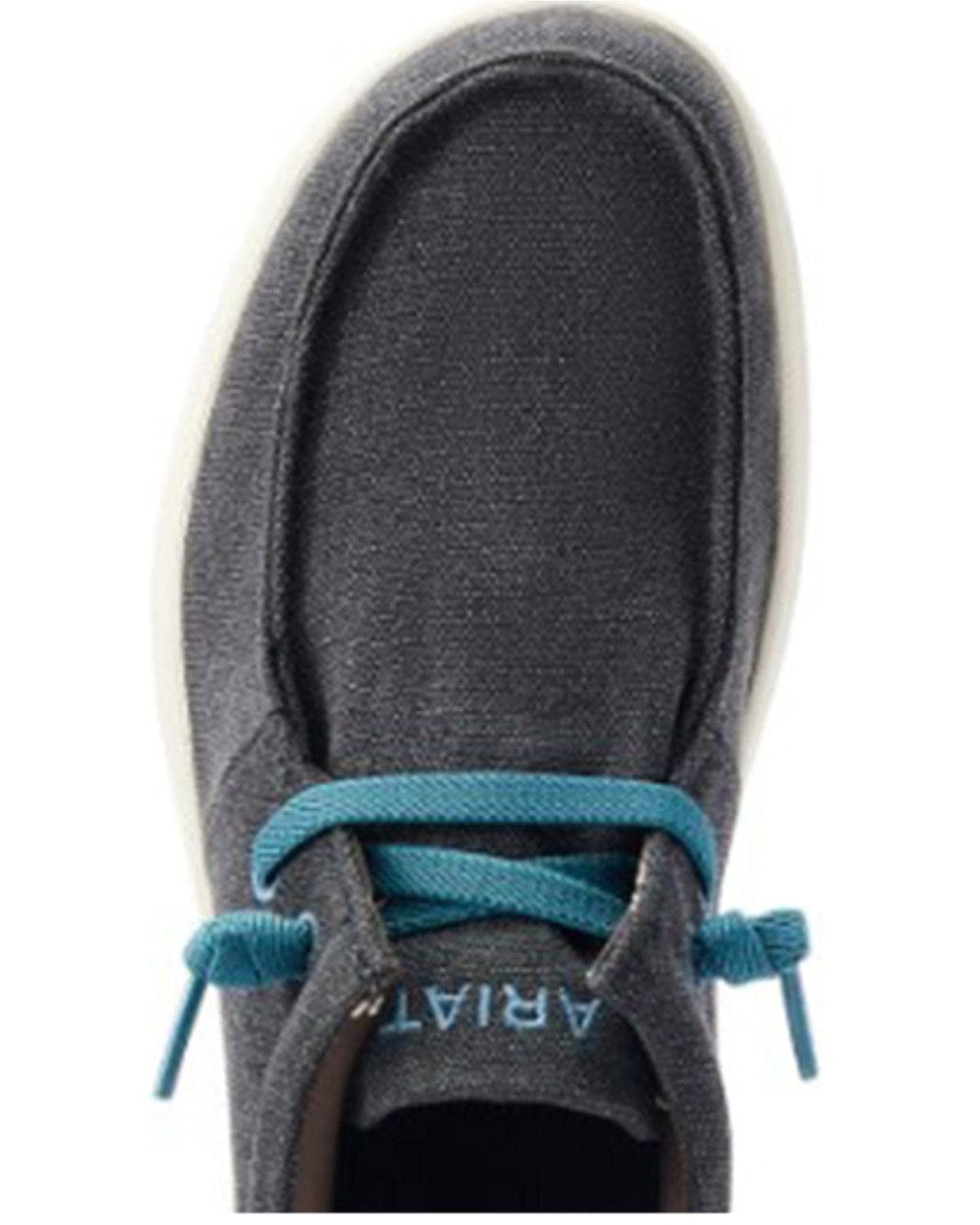 ARIAT Mens Hilo 2.0 Stretch Charcoal Blue/Blue Aztec 9 - Walmart.com