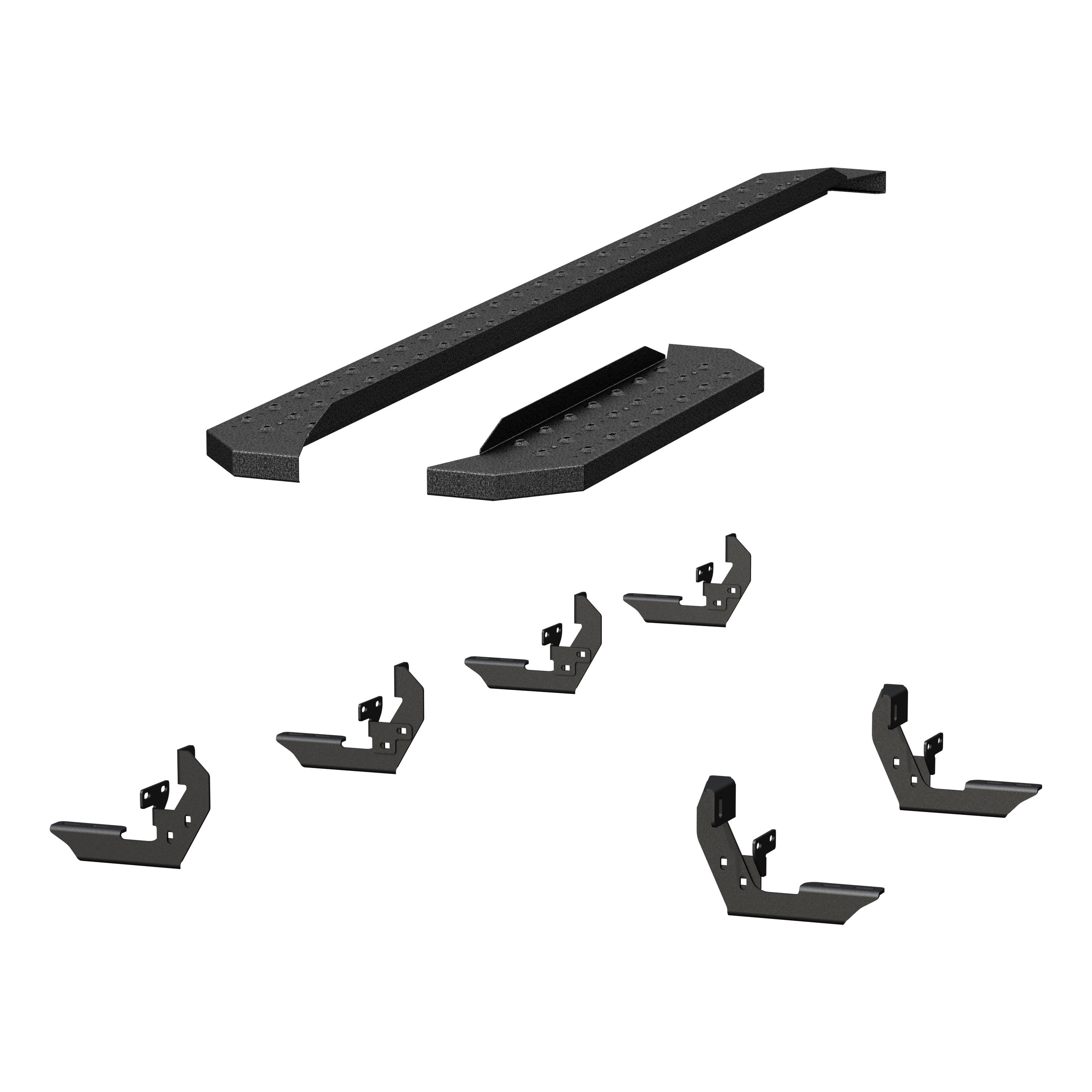 ARIES 2055534 RidgeStep Black Steel 36, 96-Inch Cargo Van Running ...