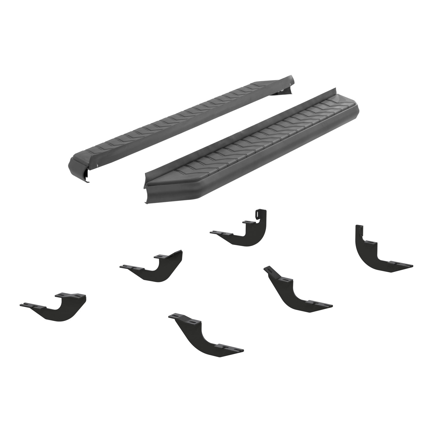 ARIES 2061001 AeroTread 5 x 70-Inch Black Stainless SUV Running Boards ...