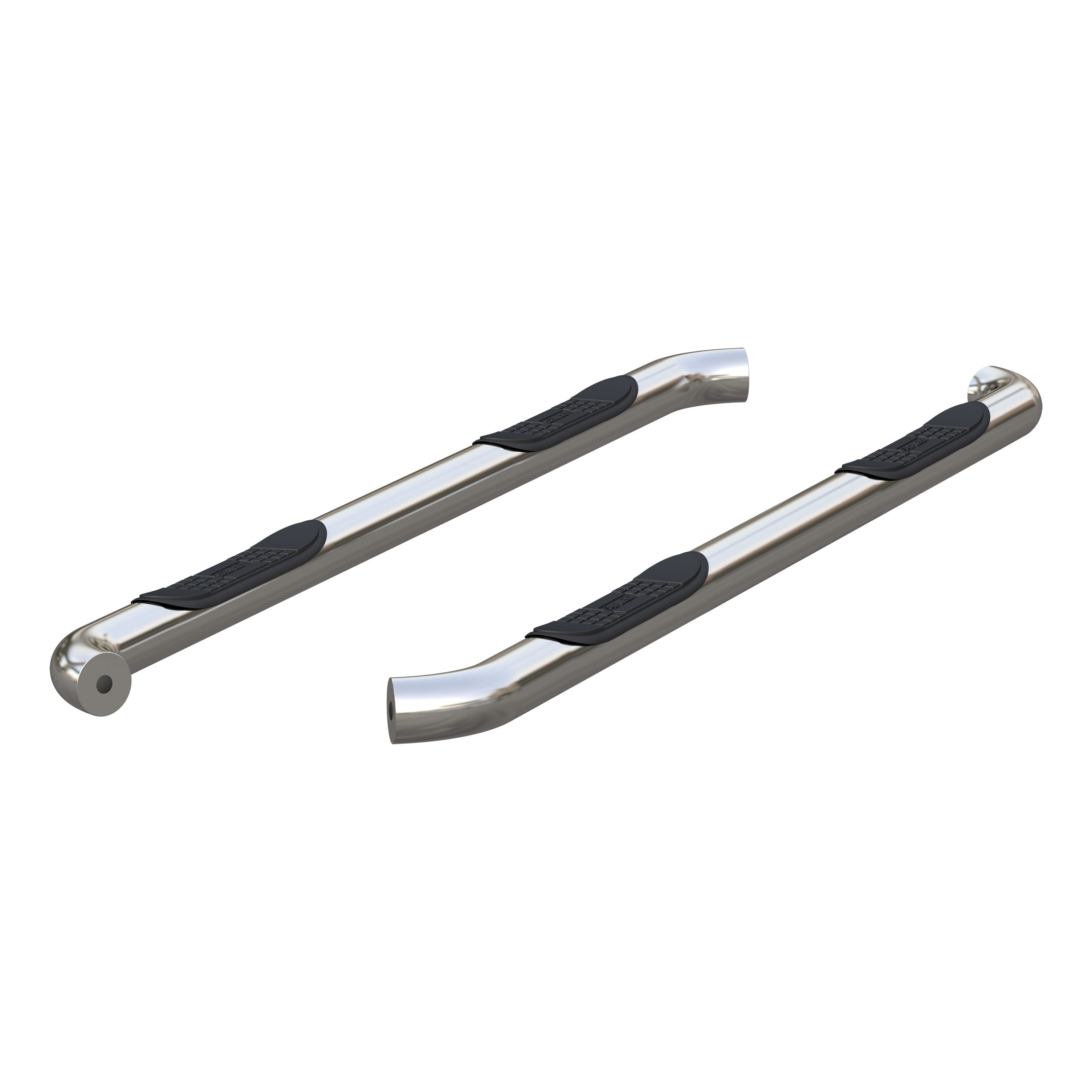 ARIES 209018-2 3-Inch Round Polished Stainless Steel Nerf Bars, No ...